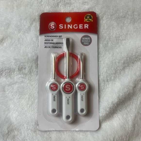 Singer | Office | Singer Sewing Machine Screwdriver Set 3 Piece Mini ...
